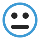Emoticon Straight Face Icon & IconExperience - Professional Icons » O ...