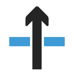 Arrow Through Icon & IconExperience - Professional Icons » O-Collection