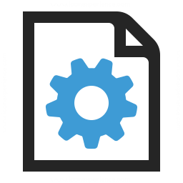 Document Gear Icon & IconExperience - Professional Icons » O-Collection