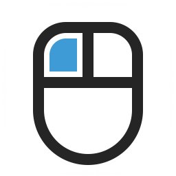 Mouse Left Button Icon & IconExperience - Professional Icons » O-Collection