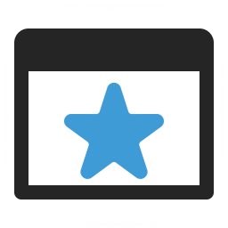 Window Star Icon & IconExperience - Professional Icons » O-Collection