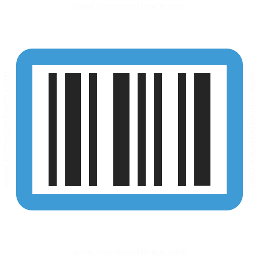 Barcode Icon & IconExperience - Professional Icons » O-Collection