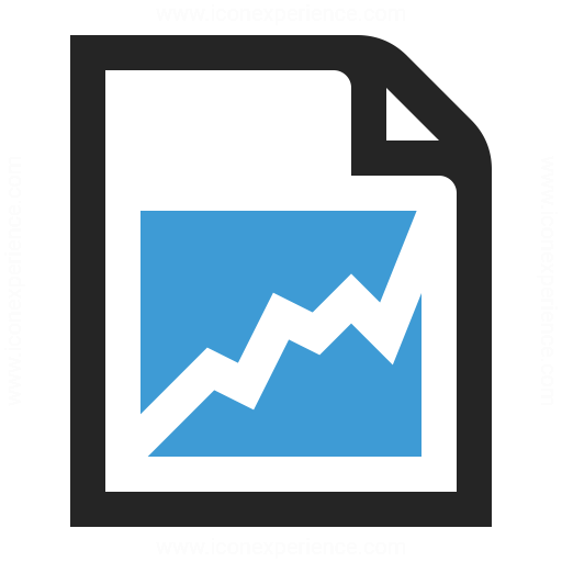 Document Chart Icon & IconExperience - Professional Icons » O-Collection