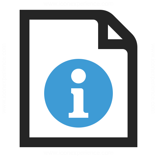 Document Information Icon & IconExperience - Professional Icons » O ...