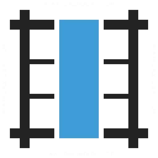 Layout Vertical Icon & IconExperience - Professional Icons » O-Collection