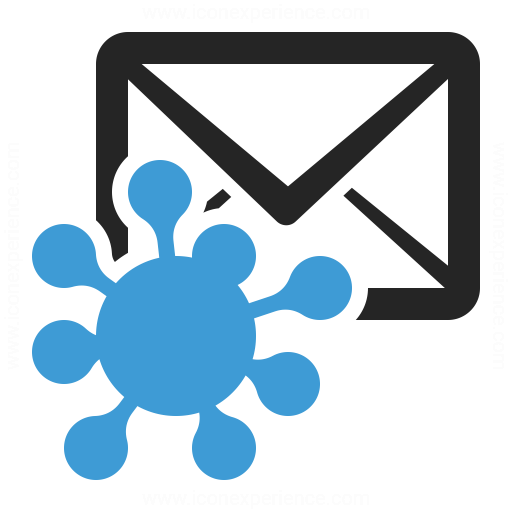 Mail Virus Icon & IconExperience - Professional Icons » O-Collection