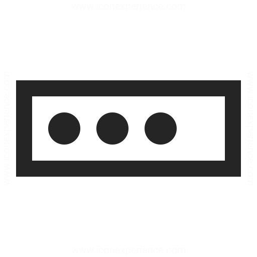 Password Field Icon & IconExperience - Professional Icons » O-Collection