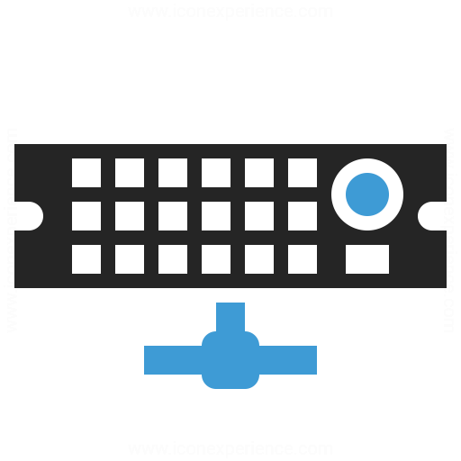 Rack Server Network Icon & IconExperience - Professional Icons » O ...