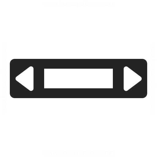 Scroll Bar Horizontal Icon And Iconexperience Professional Icons O