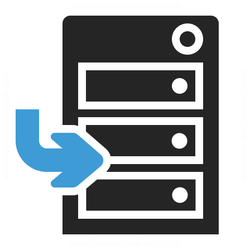 Server Into Icon & IconExperience - Professional Icons » O-Collection