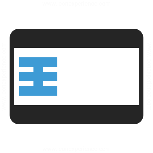 Smartcard Icon & IconExperience - Professional Icons » O-Collection