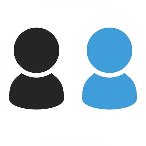 Users 2 Icon & IconExperience - Professional Icons » O-Collection