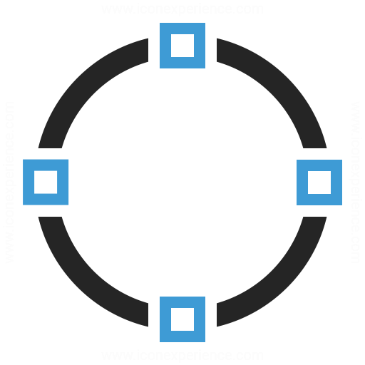 Vector Circle Icon & IconExperience - Professional Icons » O-Collection