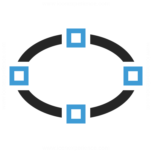 Vector Ellipse Icon & IconExperience - Professional Icons » O-Collection
