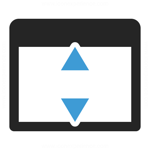 Window Height Icon & IconExperience - Professional Icons » O-Collection
