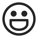 Emoticon Grin Icon & IconExperience - Professional Icons » O-Collection