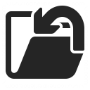 Folder Into Icon & IconExperience - Professional Icons » O-Collection