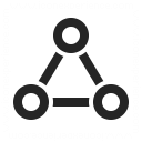 Graph Triangle Icon & IconExperience - Professional Icons » O-Collection