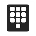 Numeric Keypad Icon & IconExperience - Professional Icons » O-Collection