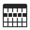 Table Selection Row Icon & IconExperience - Professional Icons » O ...