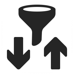 Filter And Sort Icon & IconExperience - Professional Icons » O-Collection