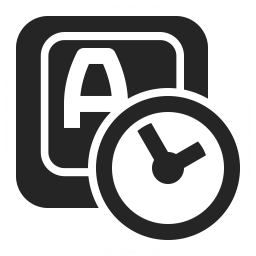 Keyboard Key Clock Icon & IconExperience - Professional Icons » O ...