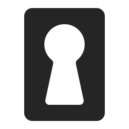 Keyhole Icon & IconExperience - Professional Icons » O-Collection