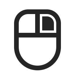 Mouse Right Button Icon & IconExperience - Professional Icons » O ...