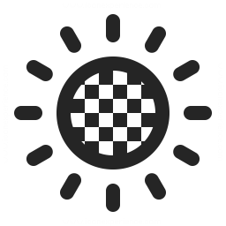 Sun Dimmed Icon & IconExperience - Professional Icons » O-Collection