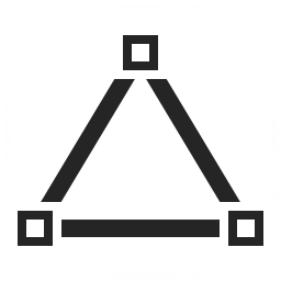 Vector Triangle Icon & IconExperience - Professional Icons » O-Collection