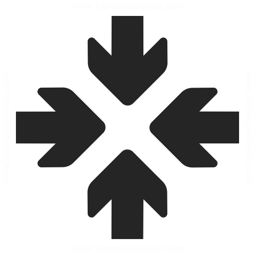 Arrow Join Icon & IconExperience - Professional Icons » O-Collection