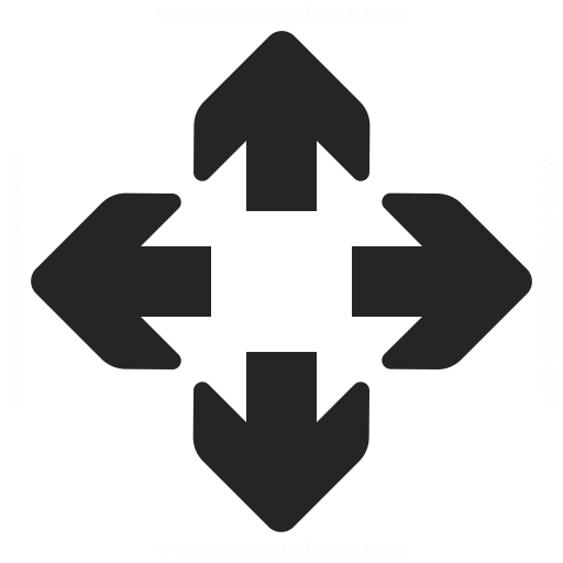 Arrow Spread Icon & IconExperience - Professional Icons » O-Collection