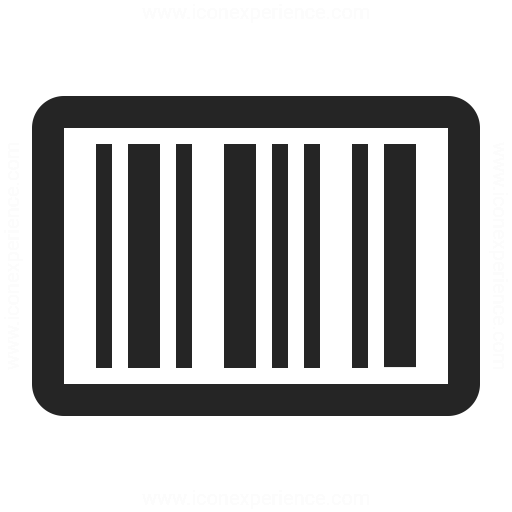 Barcode Icon & IconExperience - Professional Icons » O-Collection