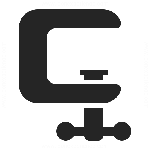 C Clamp Icon & IconExperience - Professional Icons » O-Collection