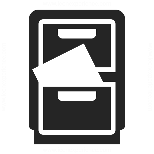 Cabinet Open Icon & IconExperience - Professional Icons » O-Collection