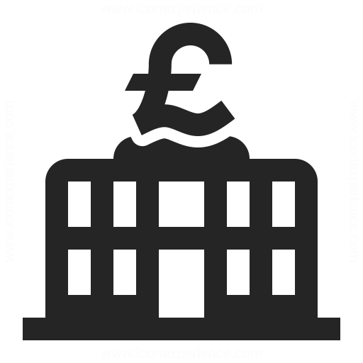Central Bank Pound Icon & IconExperience - Professional Icons » O ...
