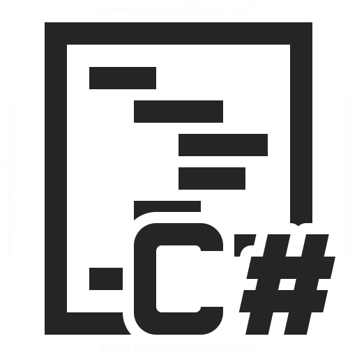 Code Csharp Icon & IconExperience - Professional Icons » O-Collection