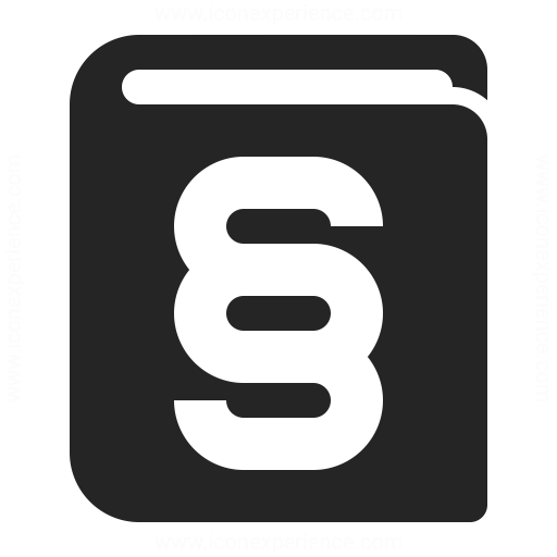 Codes Of Law Icon & IconExperience - Professional Icons » O-Collection