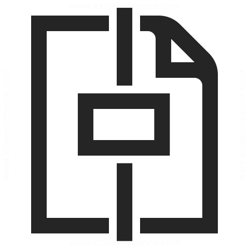 Document Center Horizontal Icon & IconExperience - Professional Icons ...