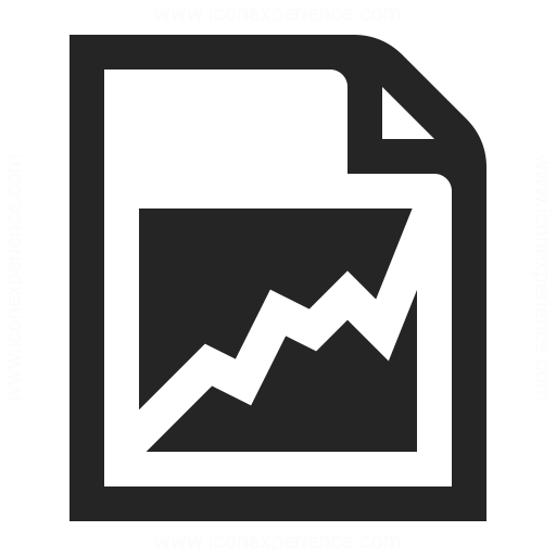 Document Chart Icon & IconExperience - Professional Icons » O-Collection