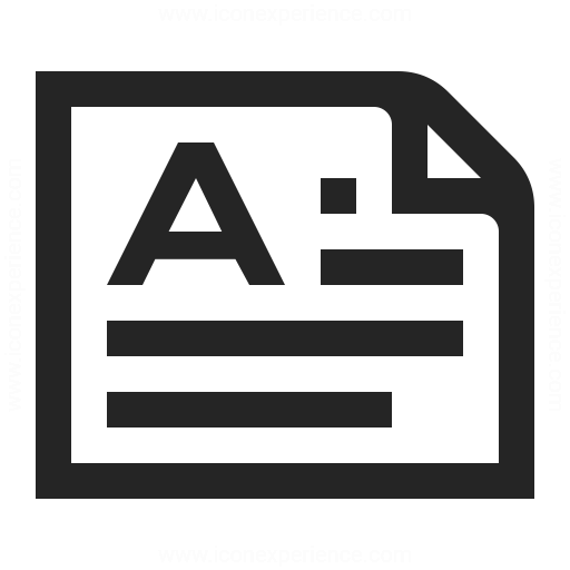 Document Orientation Landscape Icon & IconExperience - Professional ...