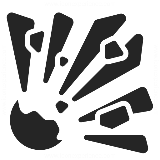 Explosion Icon & IconExperience - Professional Icons » O-Collection