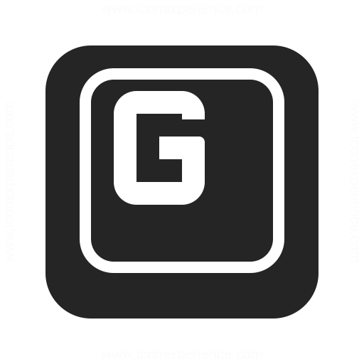 Keyboard Key G Icon & IconExperience - Professional Icons » O-Collection