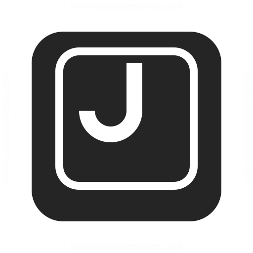Keyboard Key J Icon & IconExperience - Professional Icons » O-Collection