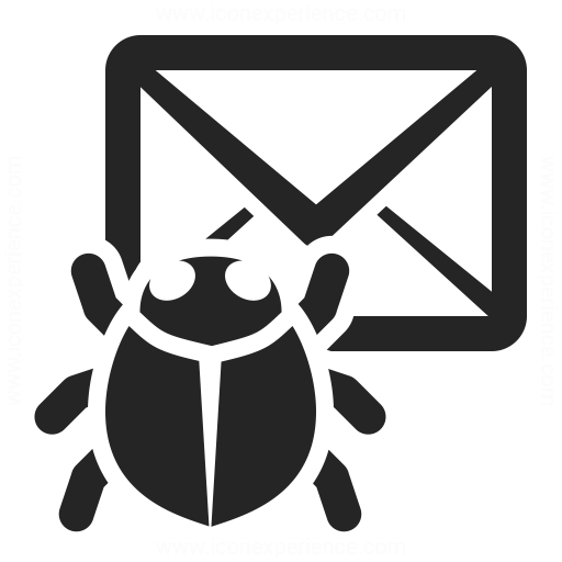 Mail Bug Icon & IconExperience - Professional Icons » O-Collection