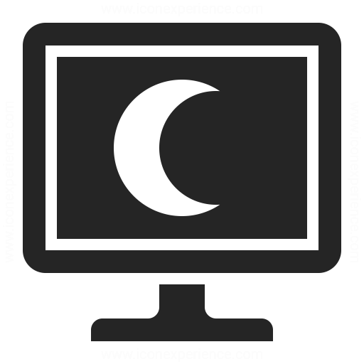 Monitor Sleep Icon & IconExperience - Professional Icons » O-Collection