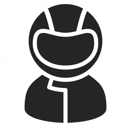 Motorcyclist Icon & IconExperience - Professional Icons » O-Collection