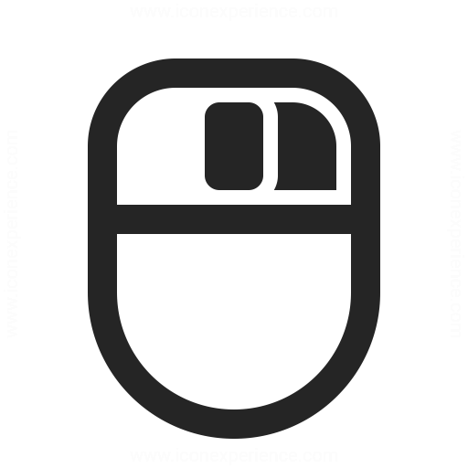 Mouse 2 Right Button Icon & IconExperience - Professional Icons » O ...