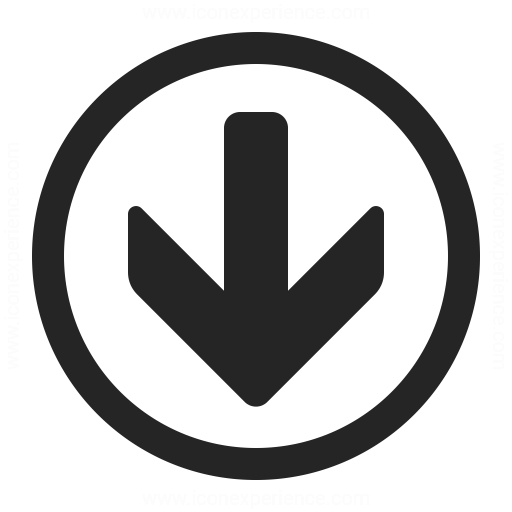 Nav Down Icon & IconExperience - Professional Icons » O-Collection