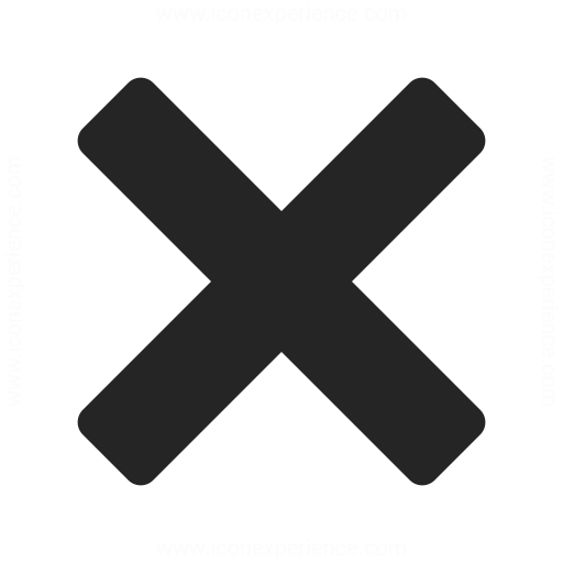 Navigate Cross Icon & IconExperience - Professional Icons » O-Collection